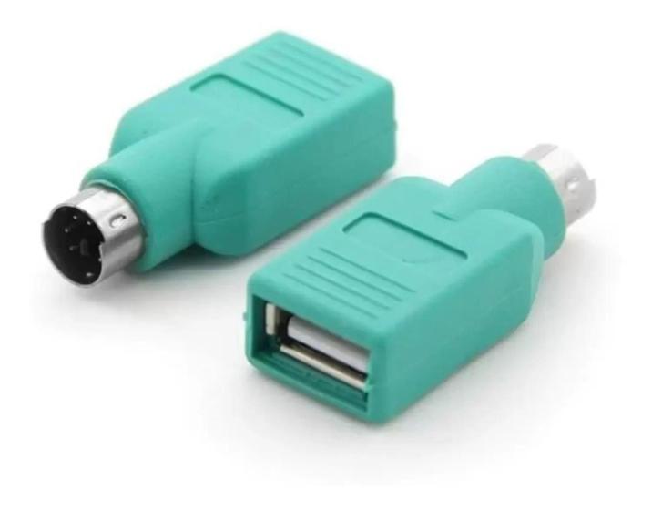 Adaptador Usb A Fêmea X Minidin Ps2 Macho Adaptador Unitário - Js ...