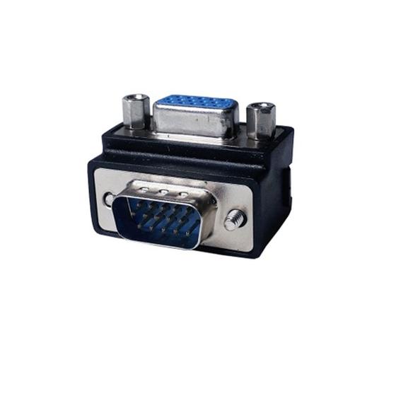 Adaptador VGA M/F 90 Graus 15 Pinos EXBOM PC Notebook Projetor - Adaptador de Vídeo - Magazine Luiza