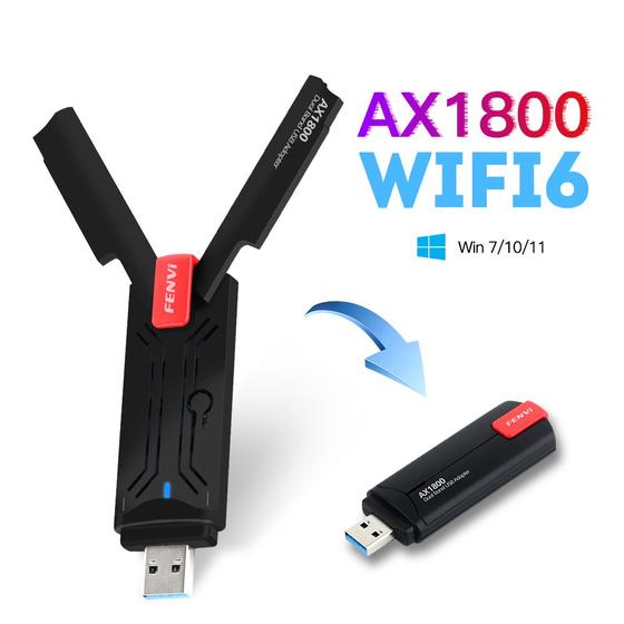 Adaptador Wifi 6 Fenvi Ax1800 Dual-band 2.4g 5ghz - Roteador - Magazine Luiza