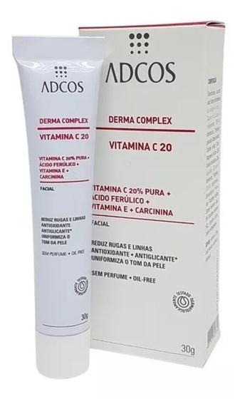 Adcos Derma Complex Vitamina C 20 - Anti-Idade 30g - Validade 07/025 ...