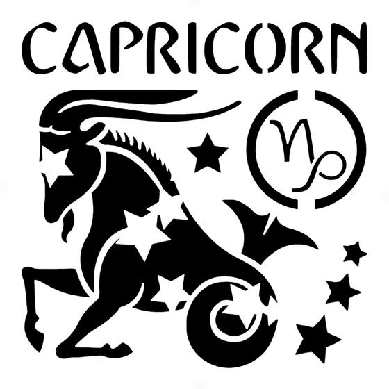 Adesivo 50x48cm - Capricórnio Capricorn Signos Do Zodíaco Si REF ... Adesivo 50x48cm - Capricórnio Capricorn Signos Do Zodíaco Si REF ...