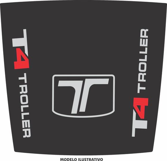 Adesivo capo troller t4 off road - ARTX DIGITAL - Acessórios para Carro ...