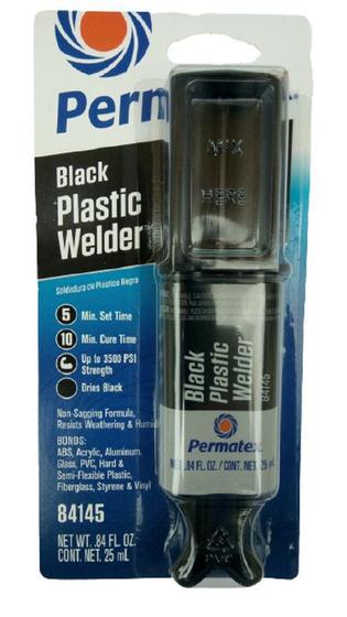 Adesivo Cola Epoxy 84145 Permatex Black Plastic Walder Remenda Solda ...