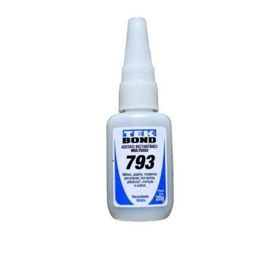 Adesivo Cola Instantâneo 20g 793 - Tek Bond - Tekbond - Cola ...