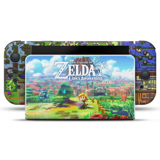 Adesivo Compatível Nintendo Switch Oled Skin - Zelda Link's Awakening ...