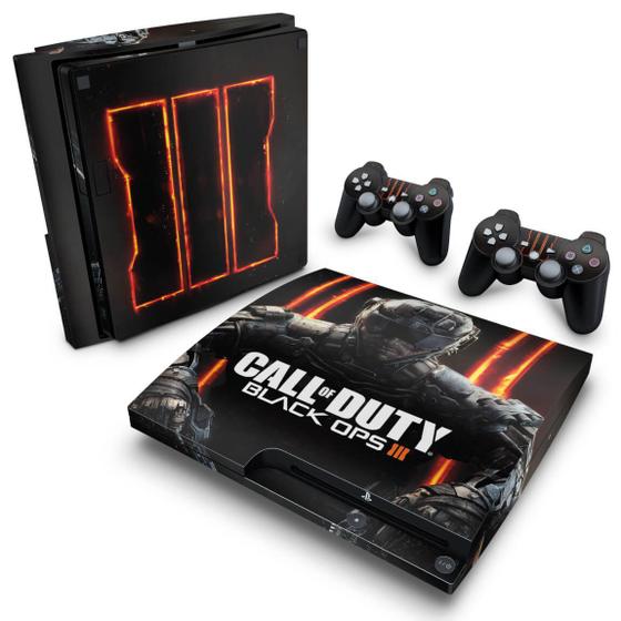 Adesivo Compatível PS3 Slim Skin - Call Of Duty: Black Ops 3 - Pop Arte ...