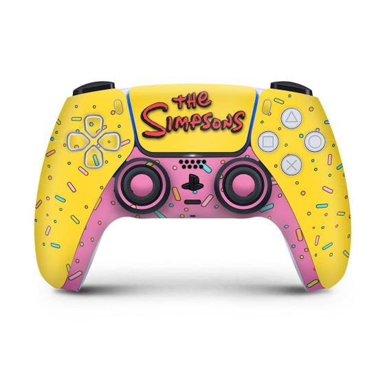 Adesivo Compatível PS5 Controle Playstation 5 Skin - The Simpsons - Pop ...