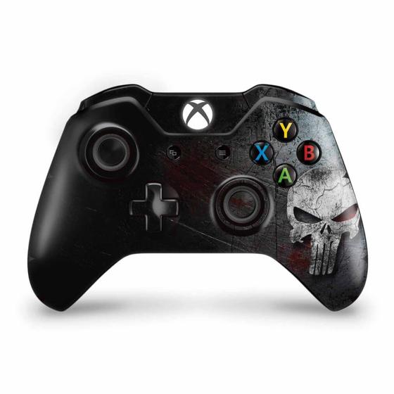Adesivo Compatível Xbox One Fat Controle Skin - The Punisher Justiceiro ...