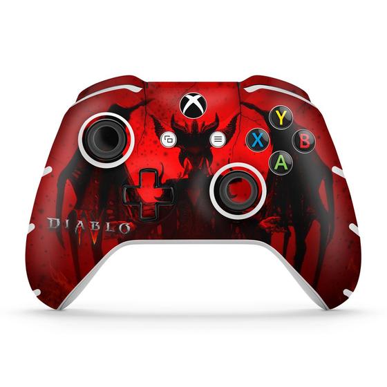Adesivo Compatível Xbox One Slim X Controle Skin - Diablo IV 4 - Pop ...