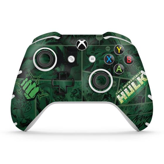 Adesivo Compatível Xbox One Slim X Controle Skin - Hulk Comics - Pop ...