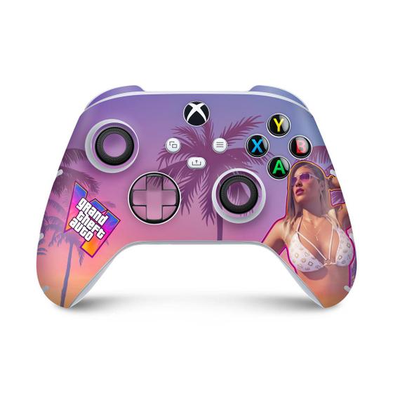 Skin Xbox Series S X Controle Adesivo Gta 6 Vi