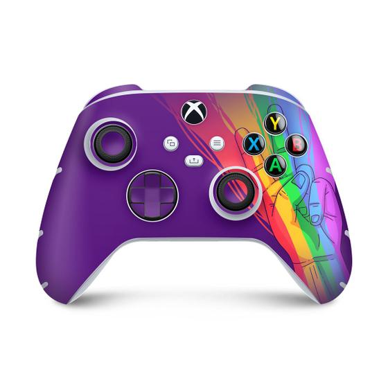 Adesivo Compatível Xbox Series S X Controle Skin - Rainbow Colors ...