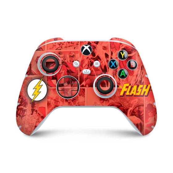 Adesivo Compatível Xbox Series S X Controle Skin - The Flash Comics ...
