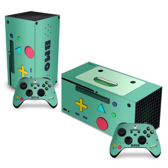 Adesivo Compatível Xbox Series X Horizontal Skin - BMO Hora de Aventura ...