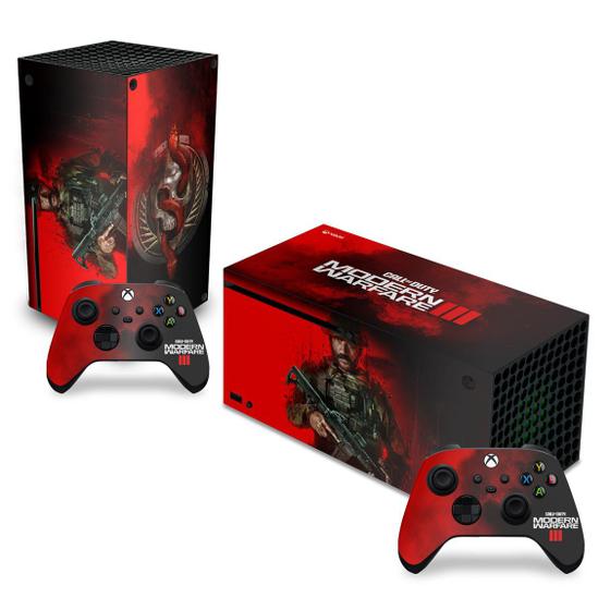 Adesivo Compatível Xbox Series X Horizontal Skin - Call Of Duty Modern ...