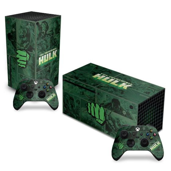 Adesivo Compatível Xbox Series X Horizontal Skin - Hulk Comics - Pop ...