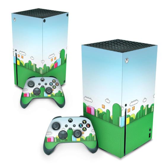 Adesivo Compatível Xbox Series X Skin - Super Mario Bros - Pop Arte ...