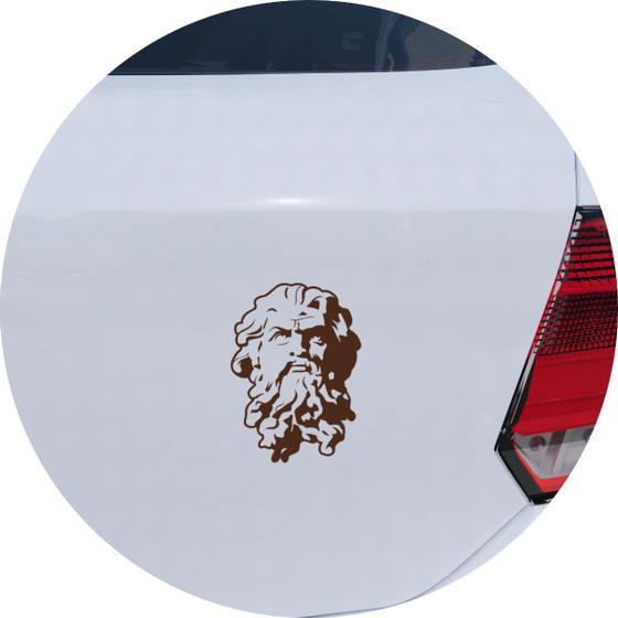 Adesivo de Carro Zeus Deus Grego - Melhor Adesivo - Acessórios para ...