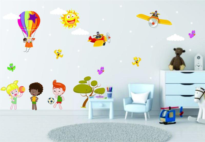 Adesivo De Parede Infantil Mundo Bita - Ra Personalize - Adesivo de Parede - Magazine Luiza