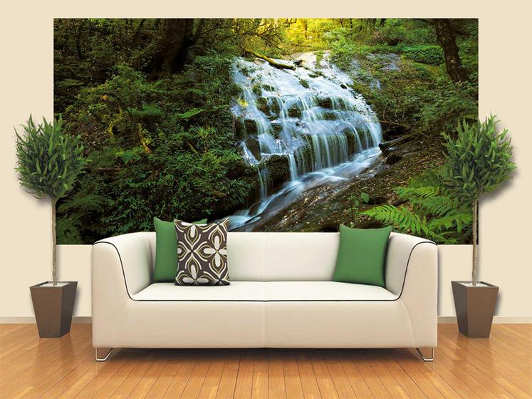 Adesivo De Parede Paisagem Cachoeira 0010(2.50X1.50M) - Paredes ...