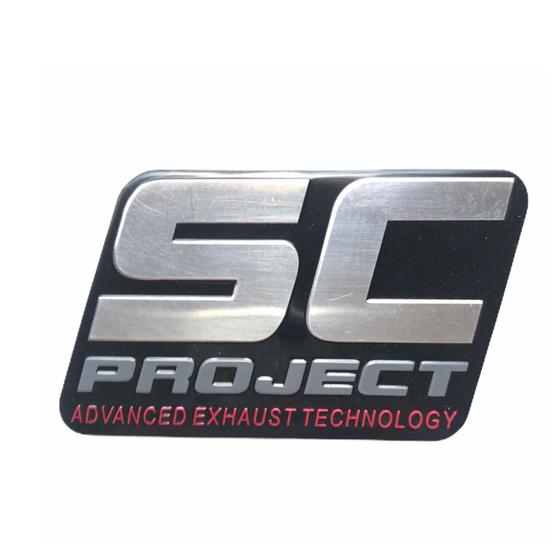 Adesivo Emblemático em Alumínio Maleável Sc Project - No Magalu ...