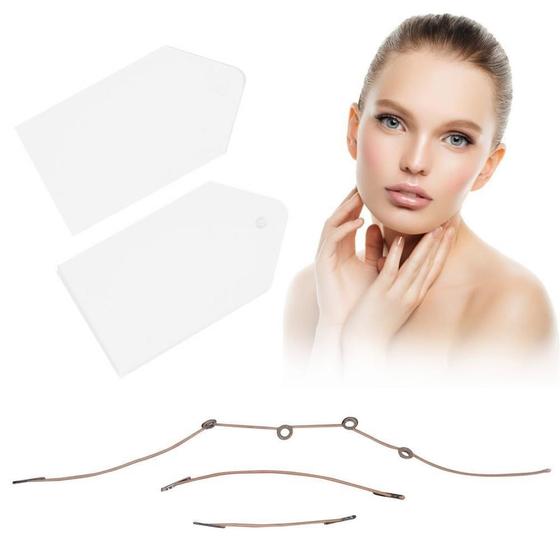 Adesivo Facial Lifting Estica Pele Disfarça Rugas 20 Pares - Mark ...