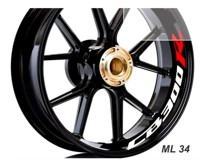 Adesivo Interno Roda Moto Honda Cb 300 R Cb300r - Resitank - Adesivo ...