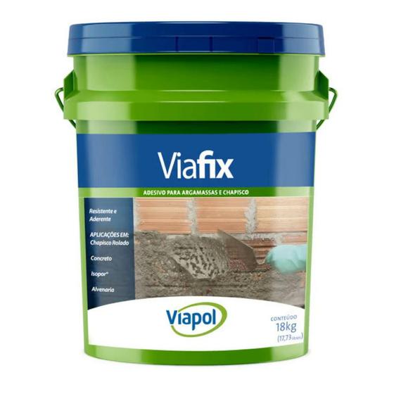 ADESIVO PARA CHAPISCO VIAFIX BD 18 kg - VIAPOL - Adesivo para Argamassa ...