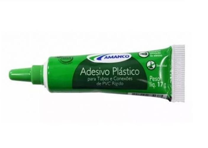 Adesivo Plástico Cola Tubo 17 G. Amanco - Cola PVC - Magazine Luiza