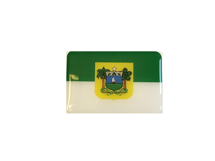 Adesivo Resinado Da Bandeira Do Rio Grande Do Norte 5X3 Cm - Mundo Das ...