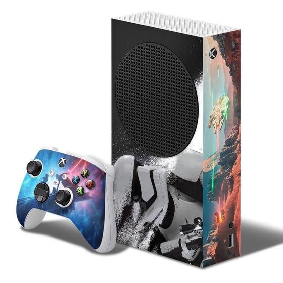 Adesivo Skin Xbox Series S E Dois Controles Star Wars B4 - Skin Zabom ...