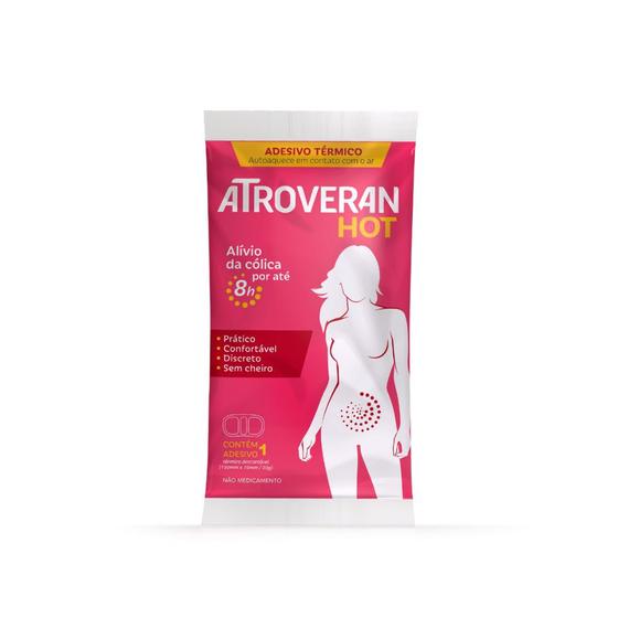 Adesivo Térmico para Cólica 1un - Atroveran - Calcinha Absorvente ...