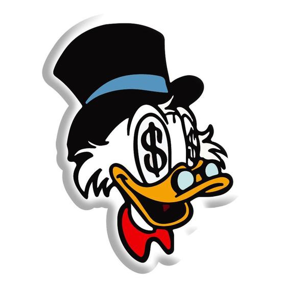 Adesivo Tio Patinhas 3D - Alta Resistência - Multi Adesivos - Adesivo ...