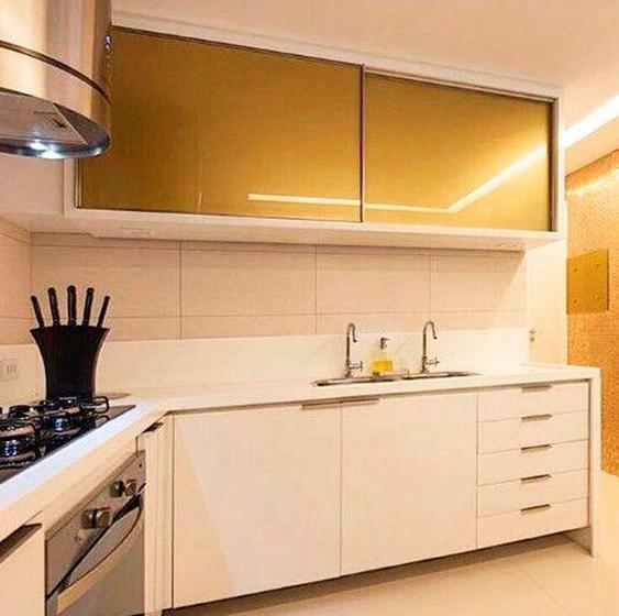 Adesivo Vinil Envelopamento Móveis Dourado 1m x 50cm - Imprimax ...