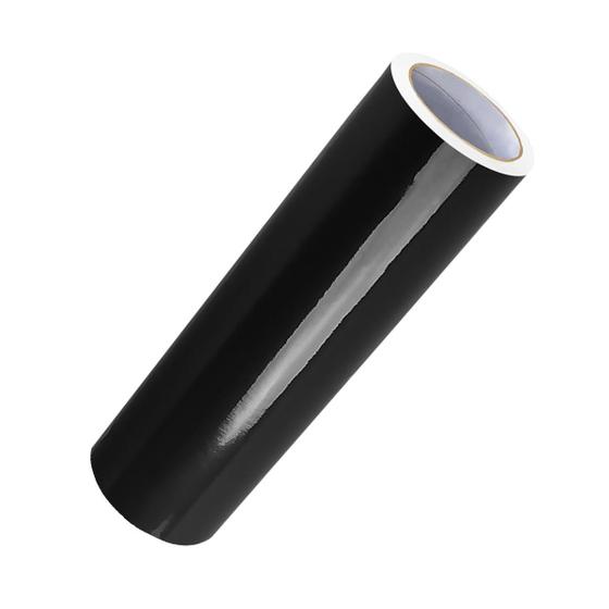Adesivo Vinil Preto Brilho Laca Laquear Mesa Vidros 2m x 60cm - BG ...