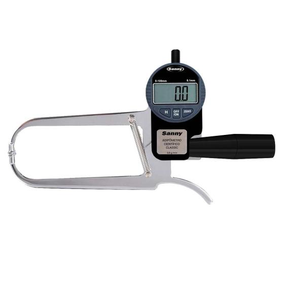 Adipômetro Plicômetro Digital Científico Aço Carbono Sanny - Adipômetro ...