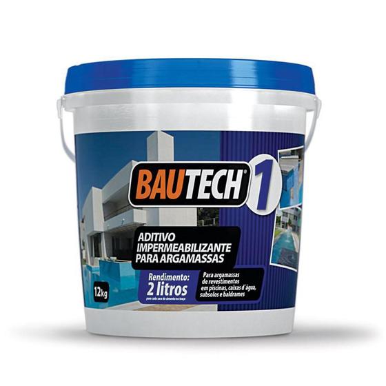 Aditivo Impermeabilizante para Argamassas Bautech - Impermeabilizante - Magazine Luiza
