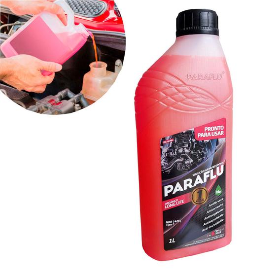 Aditivo Radiador Paraflu Pronto Uso Rosa 3004 1 Litro - Aditivo para ...