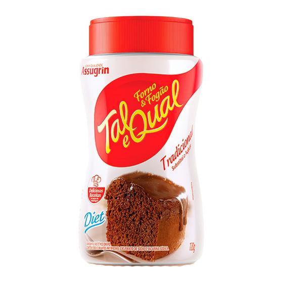 Adoçante em Pó Tradicional Tal e Qual 120g - Shefa UN - Adoçante ...