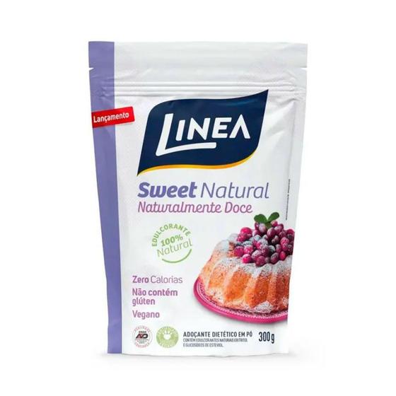 Adoçante Xilitol Dietético Sweet Natural Em Pó Linea 300g - Adoçante ...