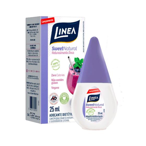 Adoçante Xilitol Dietético Sweet Natural Líquido Linea 25ml - Adoçante ...