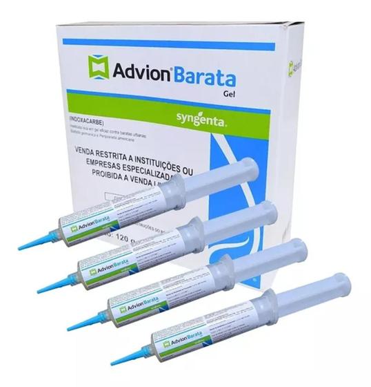Advion Baratas Gel Caixa com 4 seringas -Syngenta - Inseticidas ...