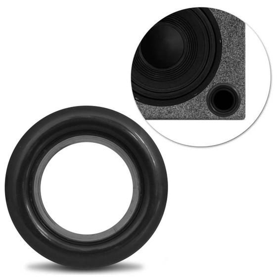 Aero Duto Circular para Caixa Dutada 2 Polegadas Profissional Preto ...