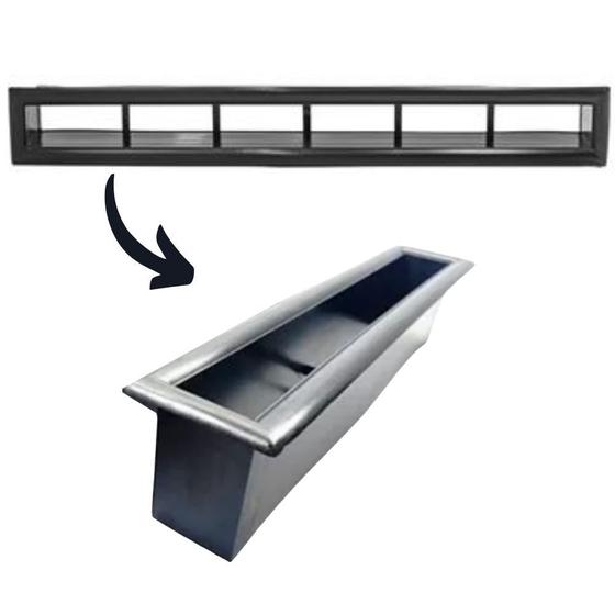 Aero Duto Retangular (24 X240mm) Permak Lafa Unitário - Dutos para Som ...