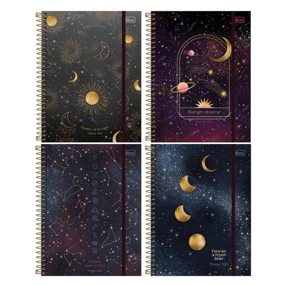Agenda Planner Espiral 17x24 CD M7 80 Folhas Tilibra - Magic - Planner - Magazine Luiza