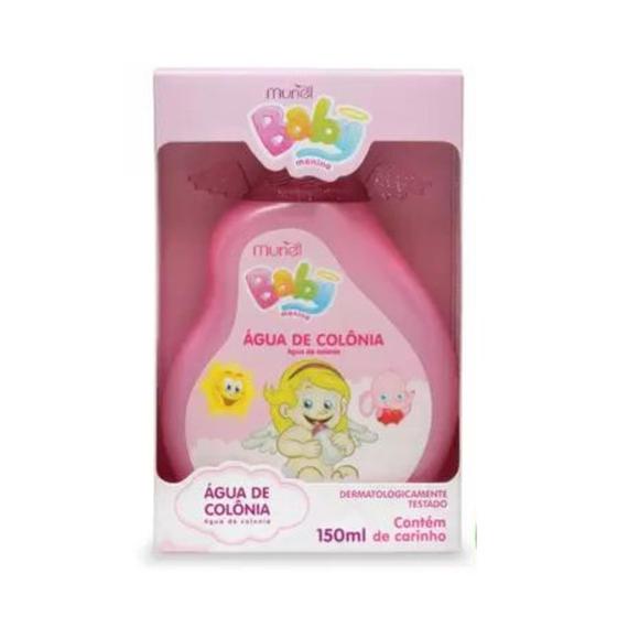 Água Colônia Perfume Infantil Menina Baby Muriel Rosa 150ML - Água de ...