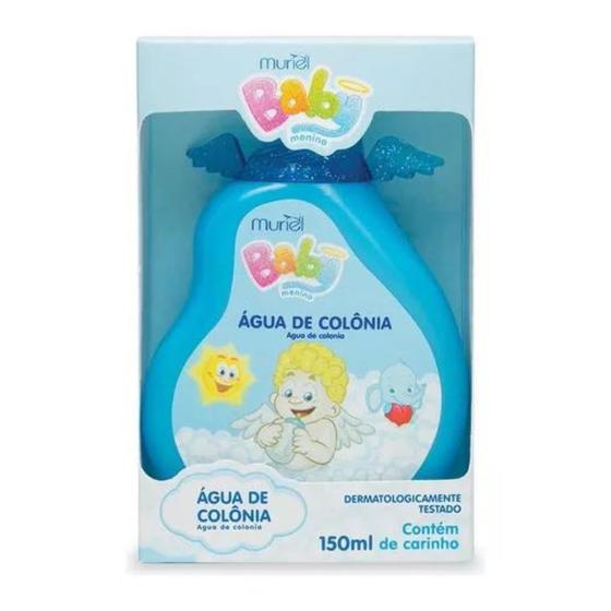 Água Colônia Perfume Infantil Menino Baby Muriel Azul 150ML - Água de ...