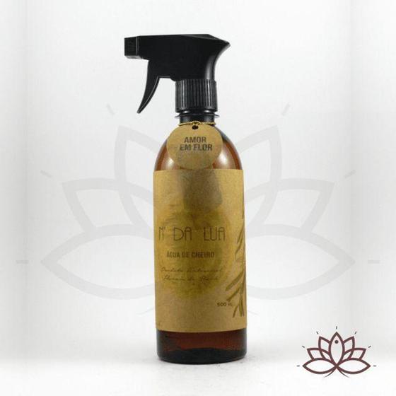 Água de Cheiro Para Tecidos Amor em Flor 500ML - Néctar Da lua - Água ...