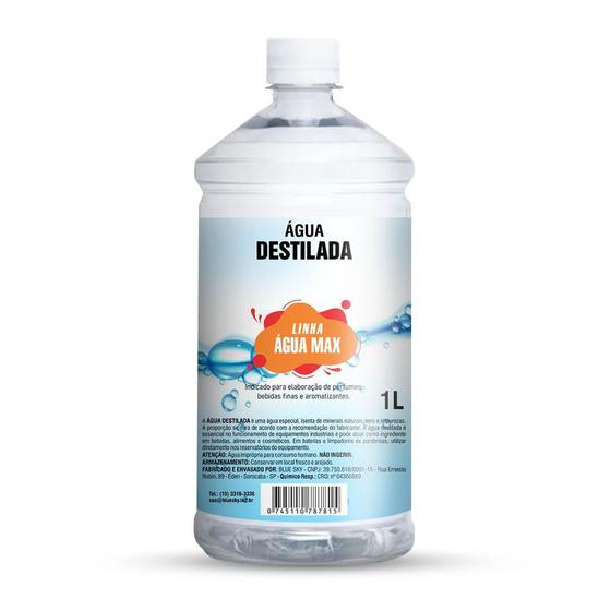 Água Destilada Pura 1l Para Autoclave Equipamentos Industriais e ...
