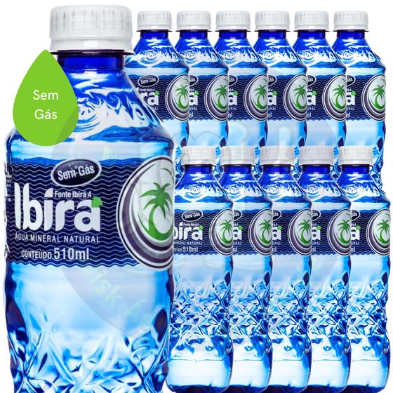 Água Ibirá 510ml Sem Gás Ph 10,24 - Fardo 12 Unidades - Água Mineral - Magazine Luiza